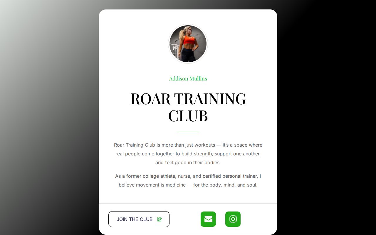 Roar Training Club